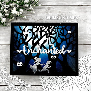 Enchanted Word Die Set | Whimsy Stamps