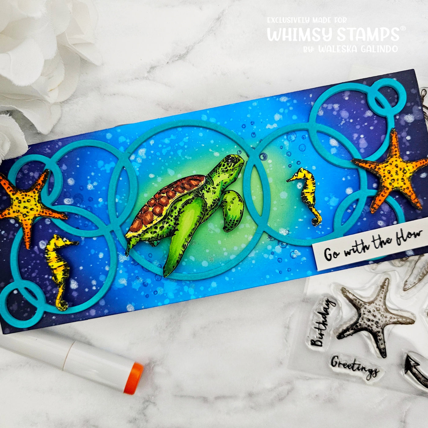 Salt Life Clear Stamps– Whimsy Stamps