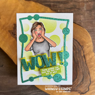 Meme Make It Stop! Clear Stamps | Whimsy Stamps