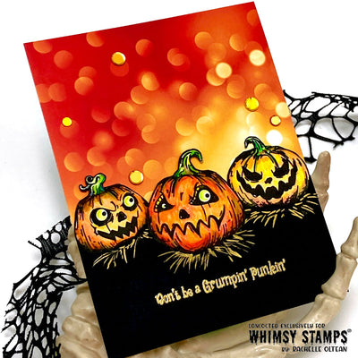 Grumpin Punkins Clear Stamps– Whimsy Stamps