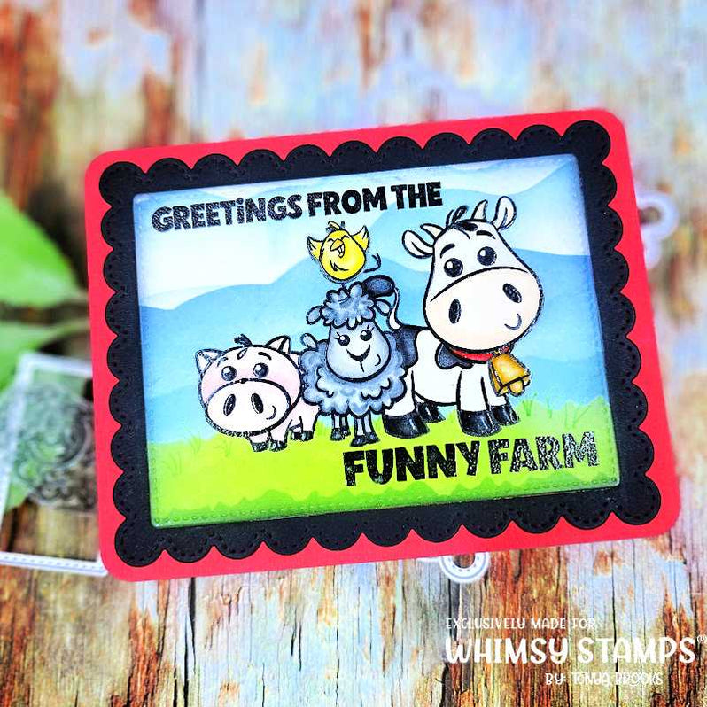 Barnyard Animals Clear Stamps– Whimsy Stamps