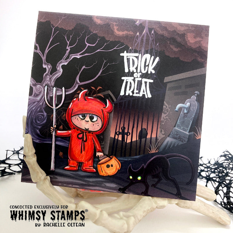Wicked Cute Clear Stamps– Whimsy Stamps