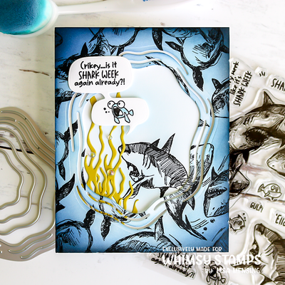 Build-an-Ocean Die Set– Whimsy Stamps