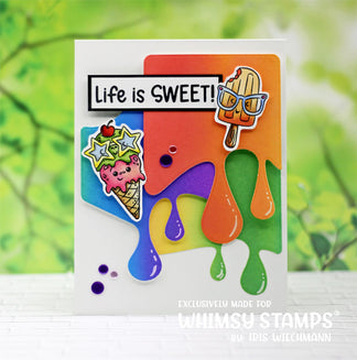 Sweet Summer Fun Clear Stamps | Whimsy Stamps