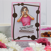 Meme Make It Stop! Clear Stamps | Whimsy Stamps