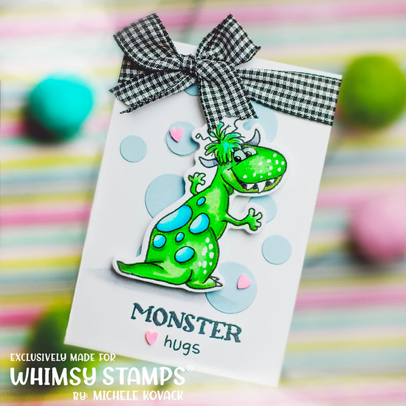 Monster Cuties Clear Stamps– Whimsy Stamps
