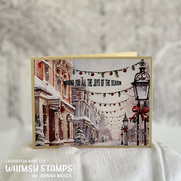 6x6 Paper Pack - Dickens – Whimsy Stamps