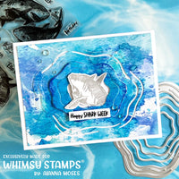 Shark Week Clear Stamps– Whimsy Stamps