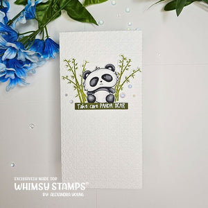 Panda Butt Clear Stamps– Whimsy Stamps