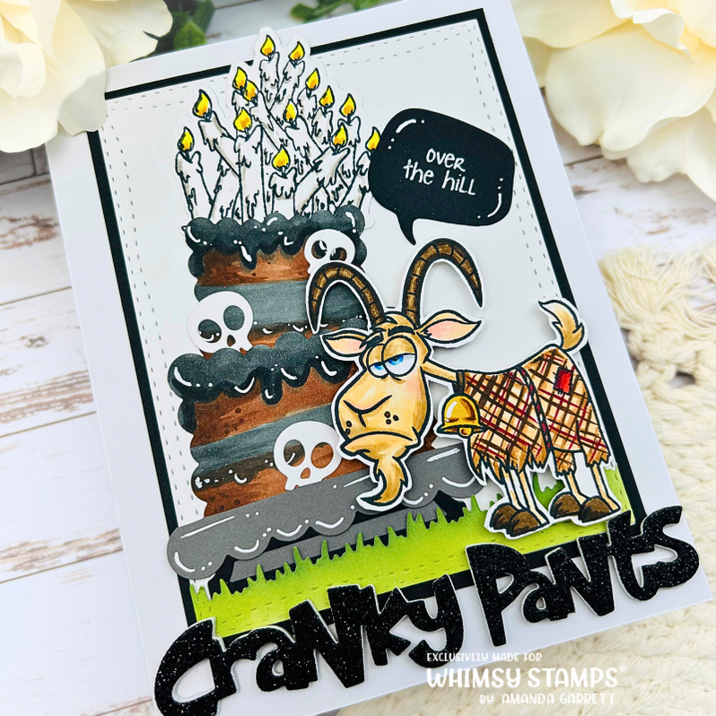 Cranky Pants Word Die– Whimsy Stamps