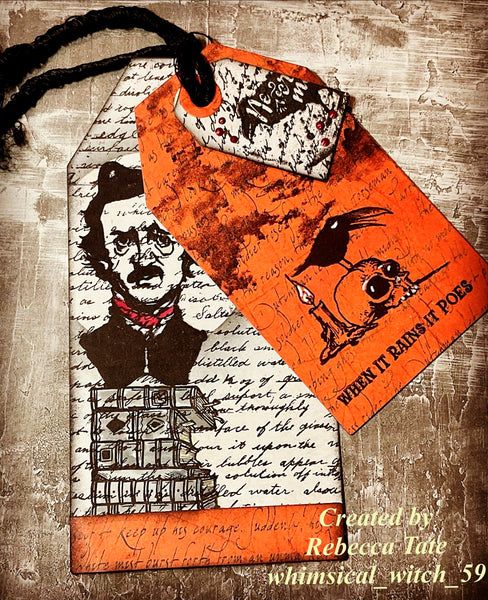 Poe Boy Clear Stamps | Whimsy Stamps