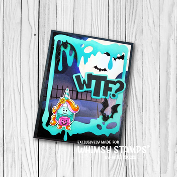Drippy Frame Die | Whimsy Stamps