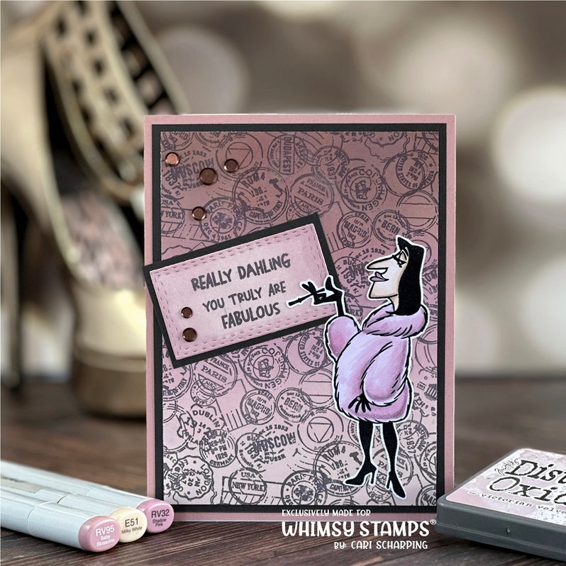 *NEW Slay the Day Clear Stamps– Whimsy Stamps
