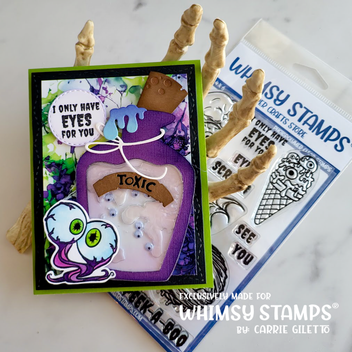Eye Scream Clear Stamps | Whimsy Stamps