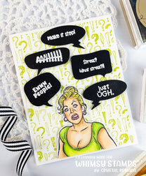 Meme People Clear Stamps – Whimsy Stamps