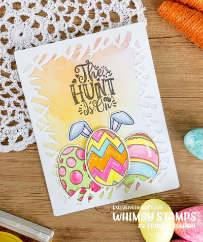 Easter Sentiments Clear Stamps– Whimsy Stamps
