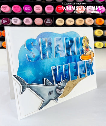 Snark Attack Clear Stamps – Whimsy Stamps