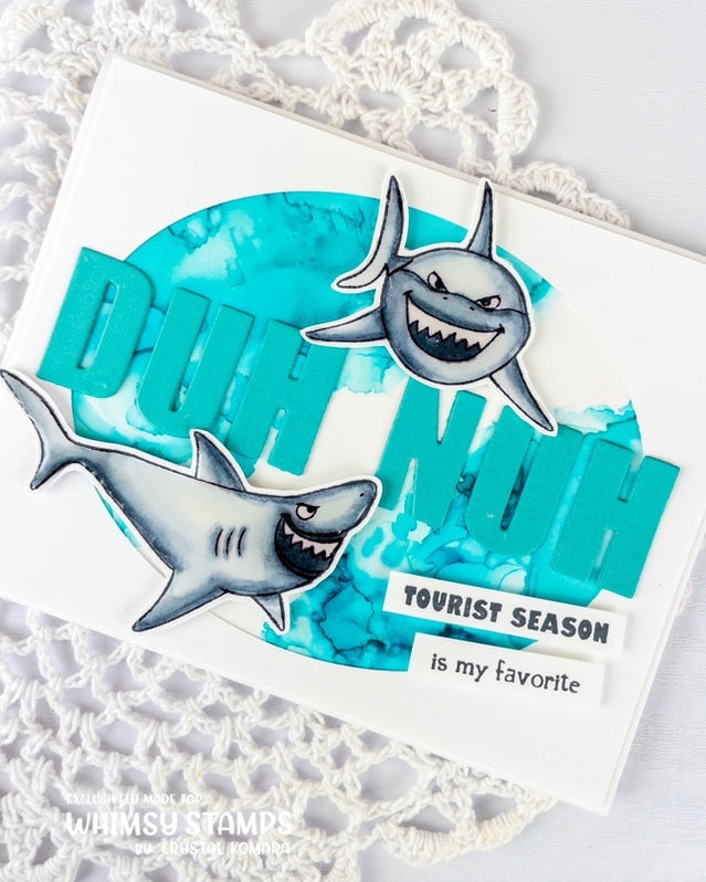 Snark Attack Clear Stamps– Whimsy Stamps