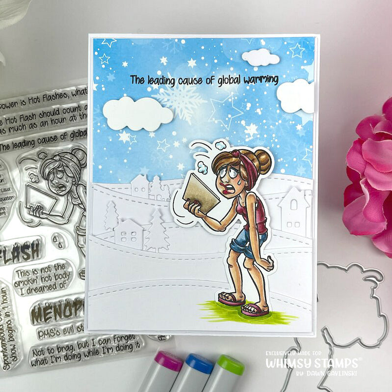 Menopause Clear Stamps– Whimsy Stamps