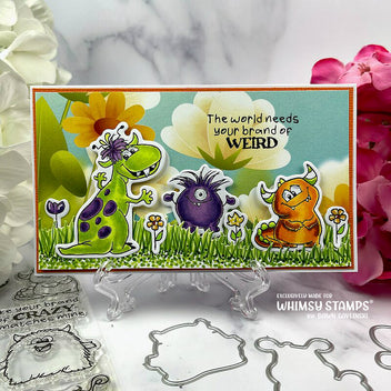 Monster Cuties Clear Stamps | Whimsy Stamps