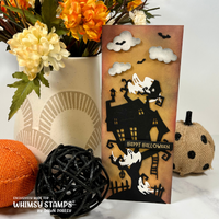 Mini Slim Tree House Die Set– Whimsy Stamps
