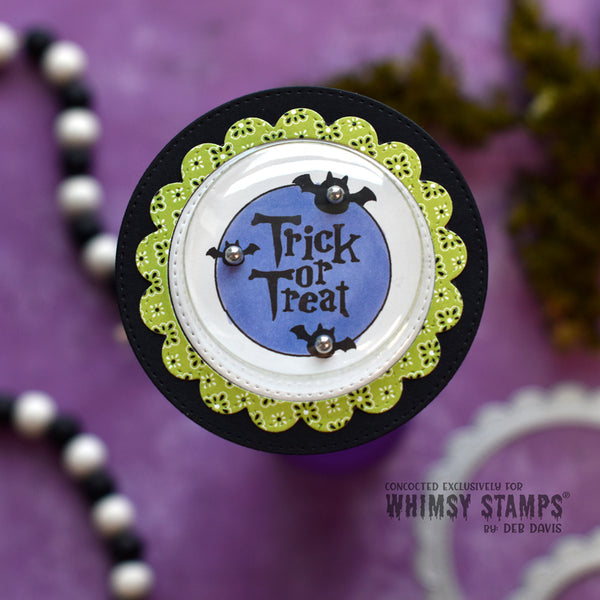 Scallop Circle Frames Die Set | Whimsy Stamps