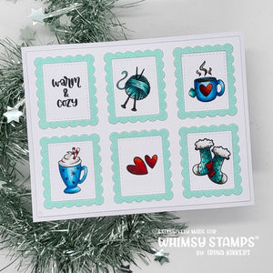 Cozy Winter Clear Stamps– Whimsy Stamps