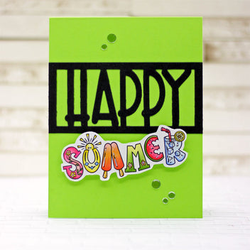 Sweet Summer Fun Clear Stamps | Whimsy Stamps