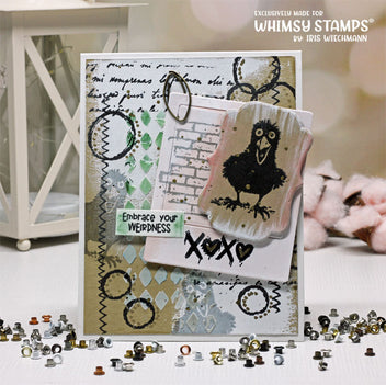 So Weird Clear Stamps | Whimsy Stamps