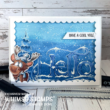 Moose You Clear Stamps | Whimsy Stamps