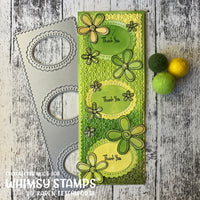 Slimline Scallop Die– Whimsy Stamps