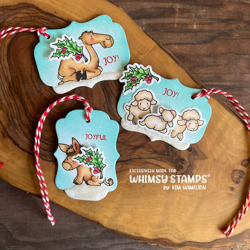 Nativity Clear Stamps– Whimsy Stamps