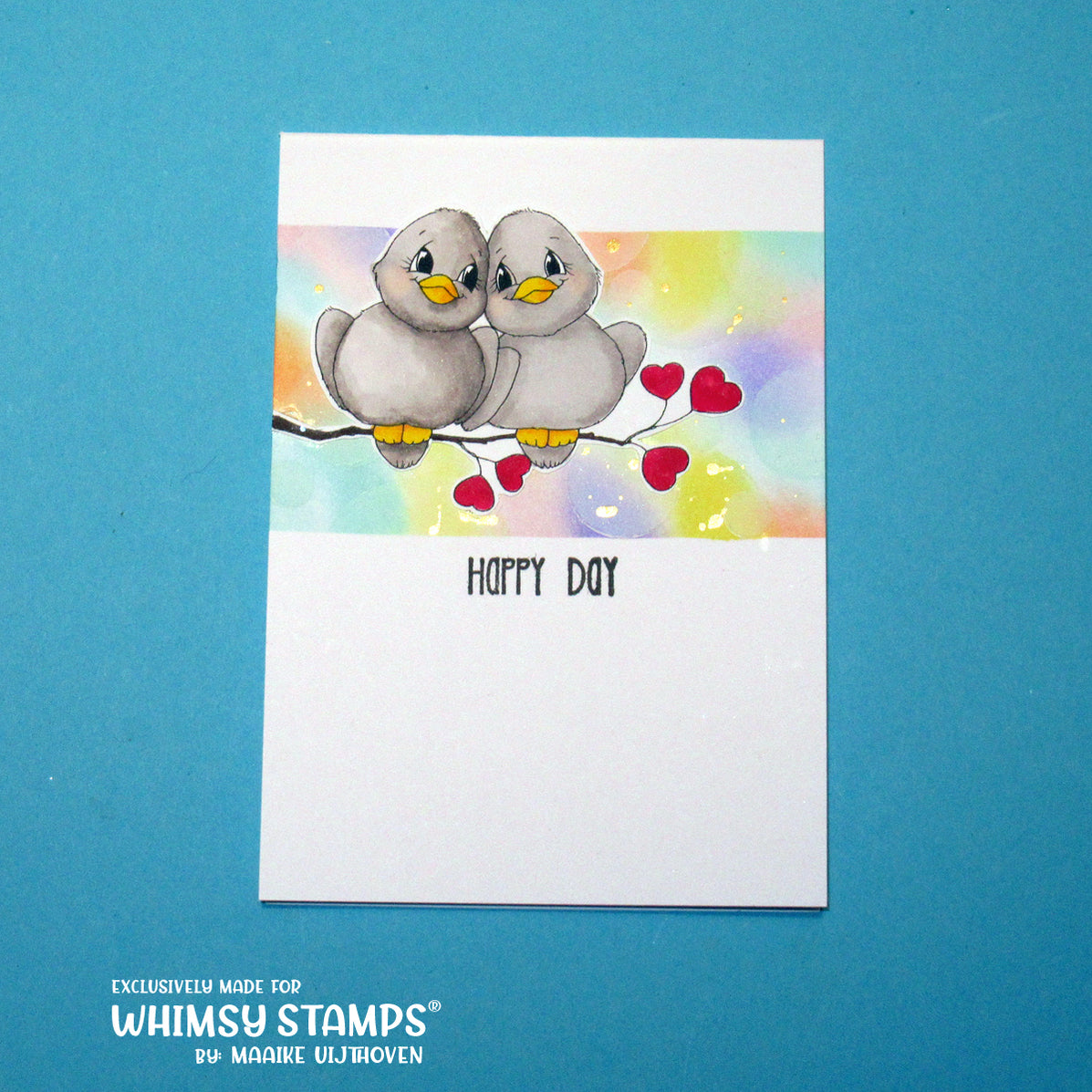 Love Birds - Digital Stamp– Whimsy Stamps