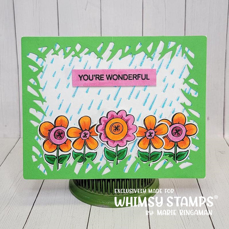It's Raining - 6x9 Stencil– Whimsy Stamps