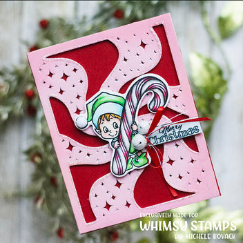 Elves on Christmas Clear Stamps – Whimsy Stamps