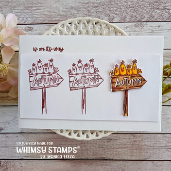 Autumn Vibes Clear Stamps | Whimsy Stamps