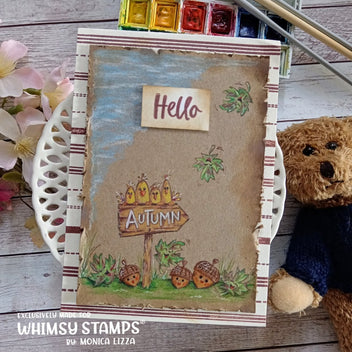 Autumn Vibes Clear Stamps | Whimsy Stamps