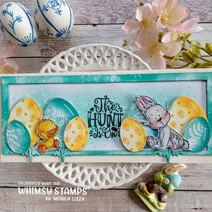 Easter Sentiments Clear Stamps– Whimsy Stamps