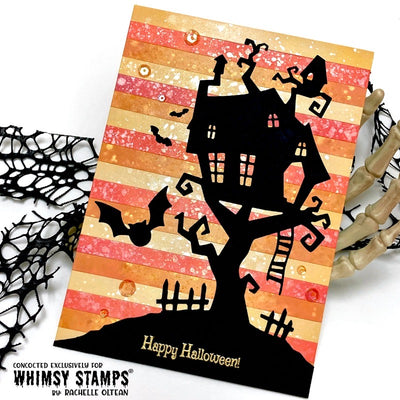 Mini Slim Tree House Die Set– Whimsy Stamps