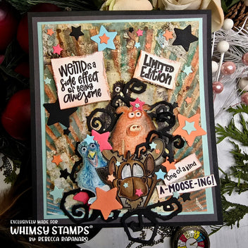 So Weird Clear Stamps | Whimsy Stamps
