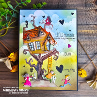 Mini Slim Tree House Die Set– Whimsy Stamps