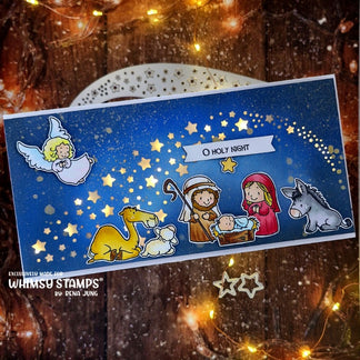 Nativity Clear Stamps | Whimsy Stamps