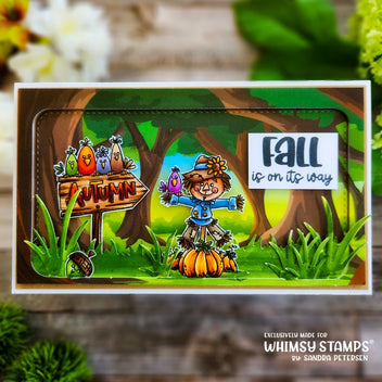 Autumn Vibes Clear Stamps | Whimsy Stamps