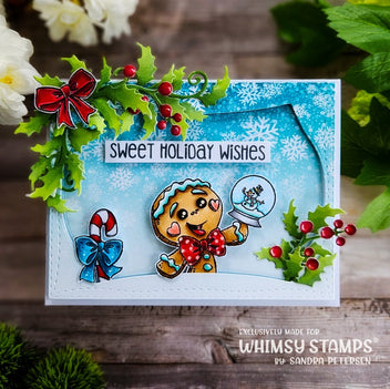 Gingerbread Fun Clear Stamps – Whimsy Stamps