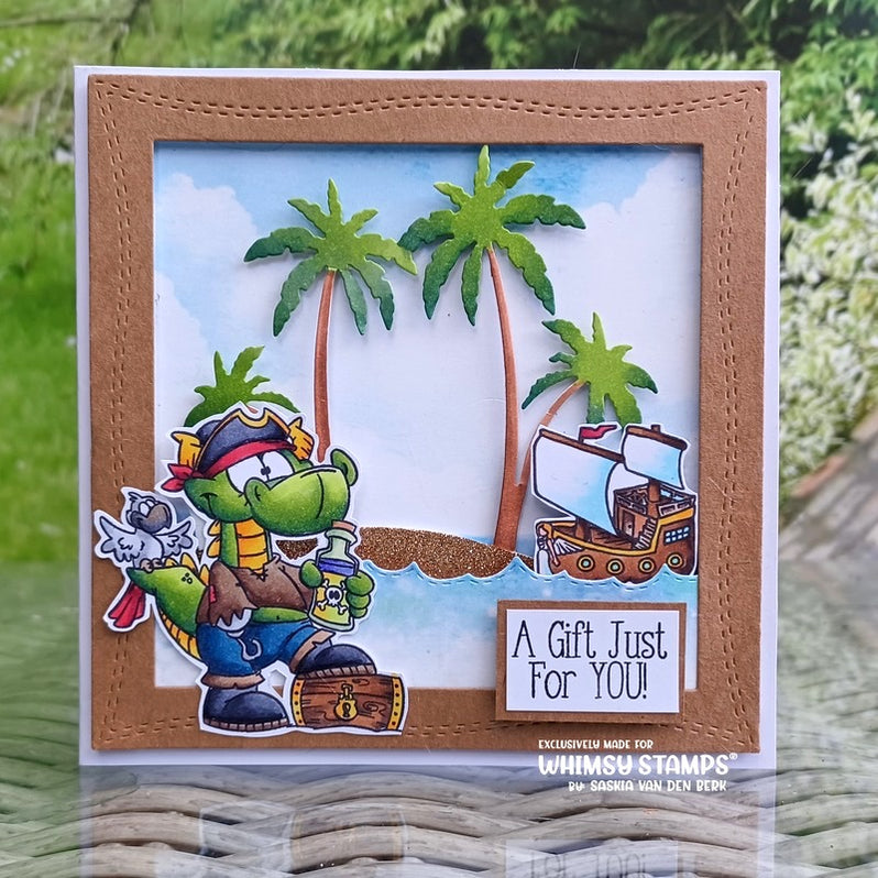 Build-an-Island Die Set– Whimsy Stamps