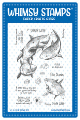 Shark Week Clear Stamps