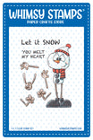 Snowman Clear Stamps | Whimsy Stamps