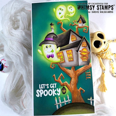 Mini Slim Tree House Die Set– Whimsy Stamps