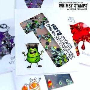 Candy Corn Dress Up Clear Stamps– Whimsy Stamps