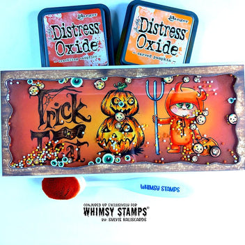 Grumpin Punkins Clear Stamps | Whimsy Stamps